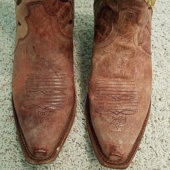 Corral Shoes Corral Vintage Cognac Daisy Cowgirl Boots Poshmark